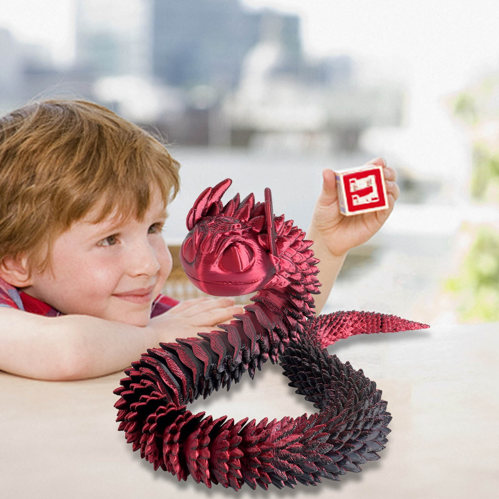 3D Printed Snake,Year Of The Snake Printing Snake Toys, Printing ...