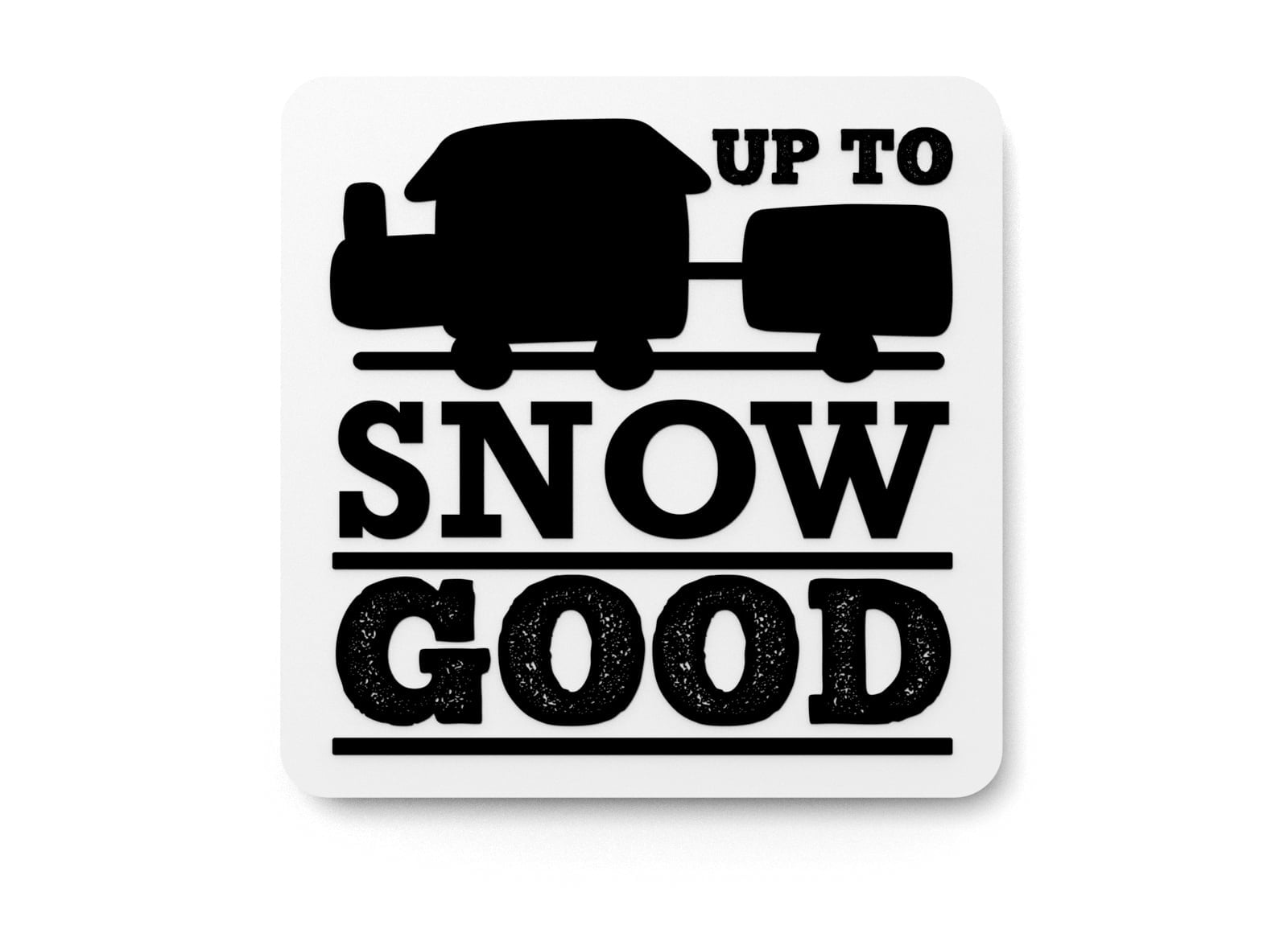 Clever Contraptions 3D Printed SnowGood Winter Wall Art – Fun Seasonal ...