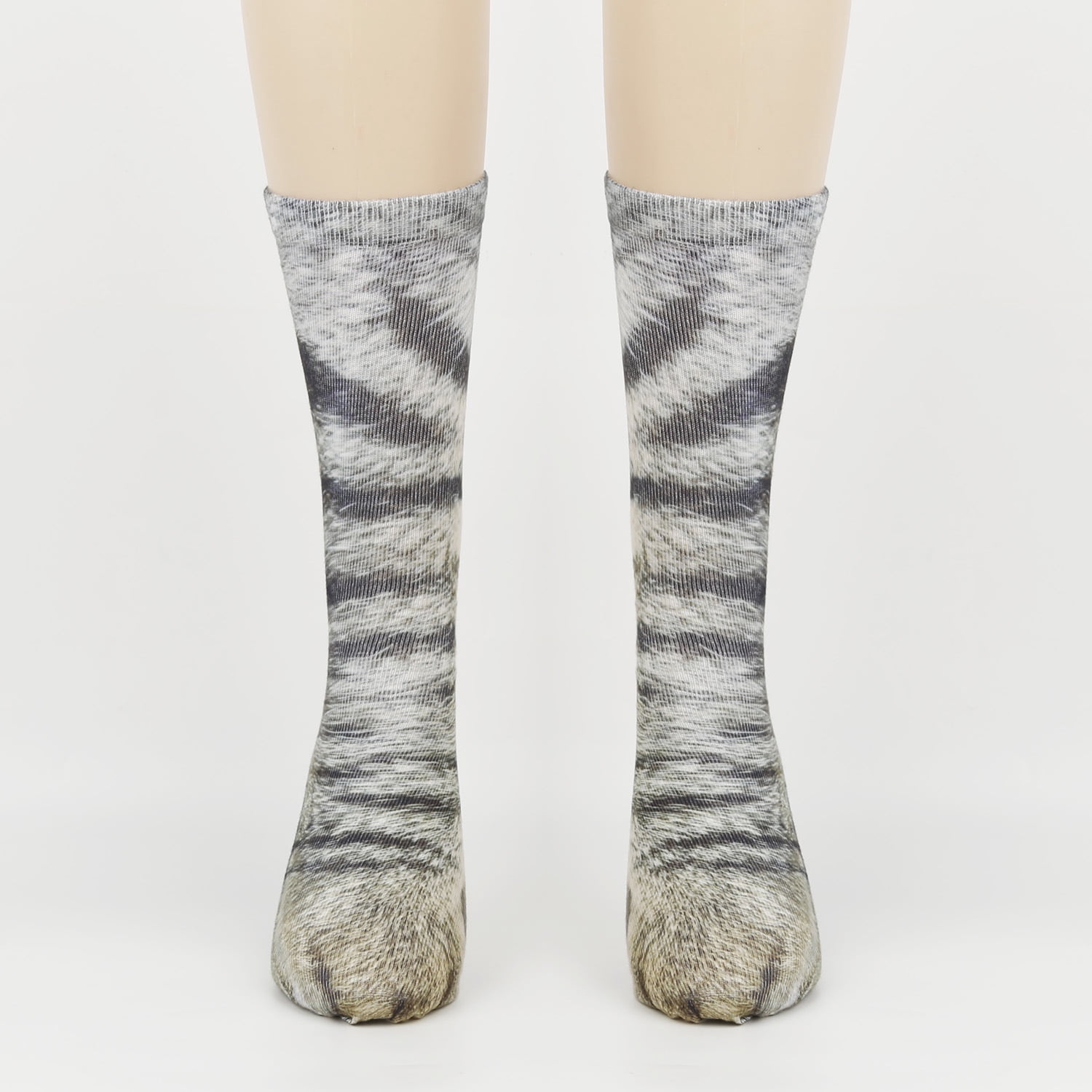 3D Printed Socks Funny Animal Feet Simulation Socks Adult Children ...