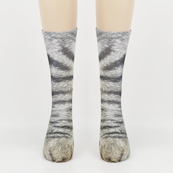 3D Printed Socks Funny Animal Feet Simulation Socks Adult Children ...