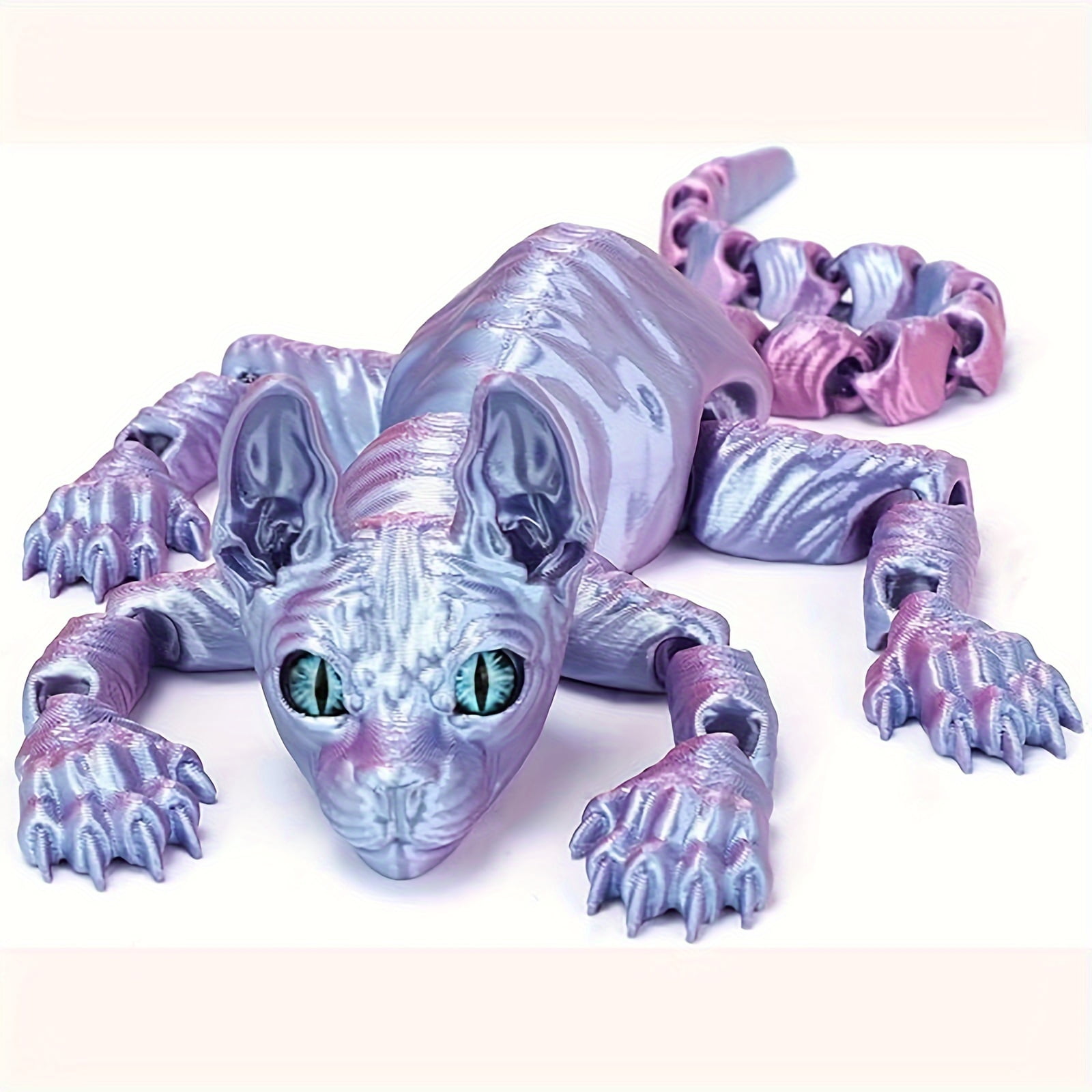 3D Printed Sphynx Cat | 3D Printed Animals Toy | Realistic Hairless Cat ...