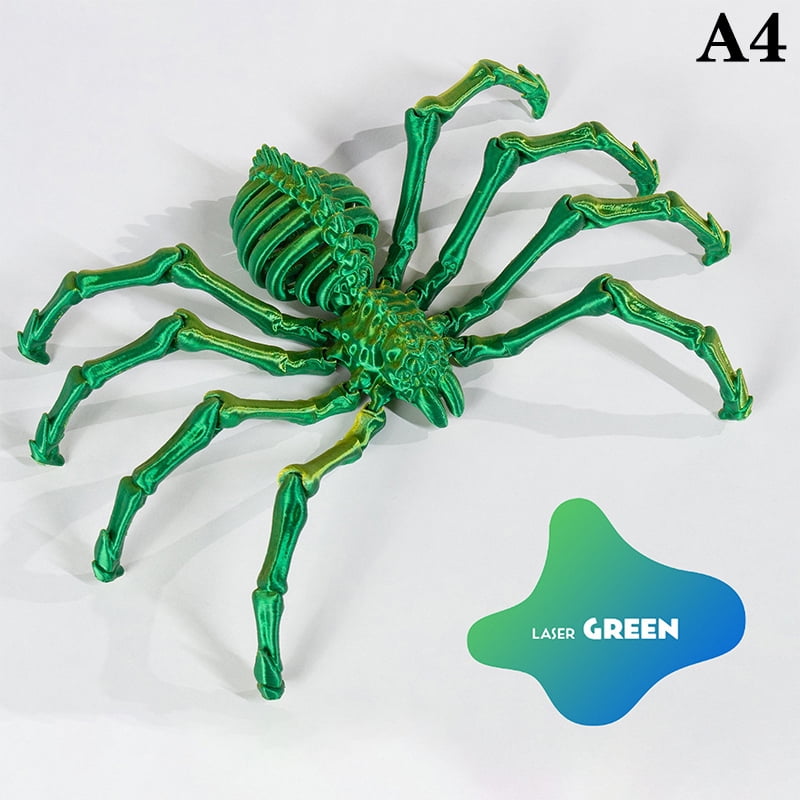 3D Printed Spider Simulation Toy Movable Retractable Joints Creative ...