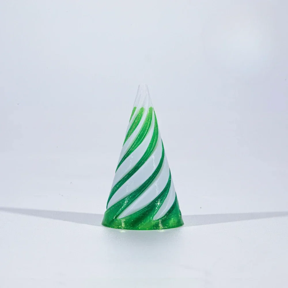3D Printed Spiral Cone Toy Impossible Pyramid Passthrough Sculpture ...
