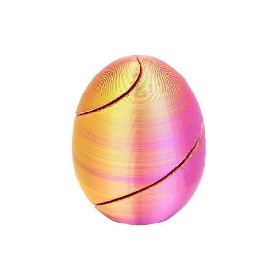 3D Printed Spiral Egg Easter Eggs Valentines Easter Egg Relax Anxiety ...