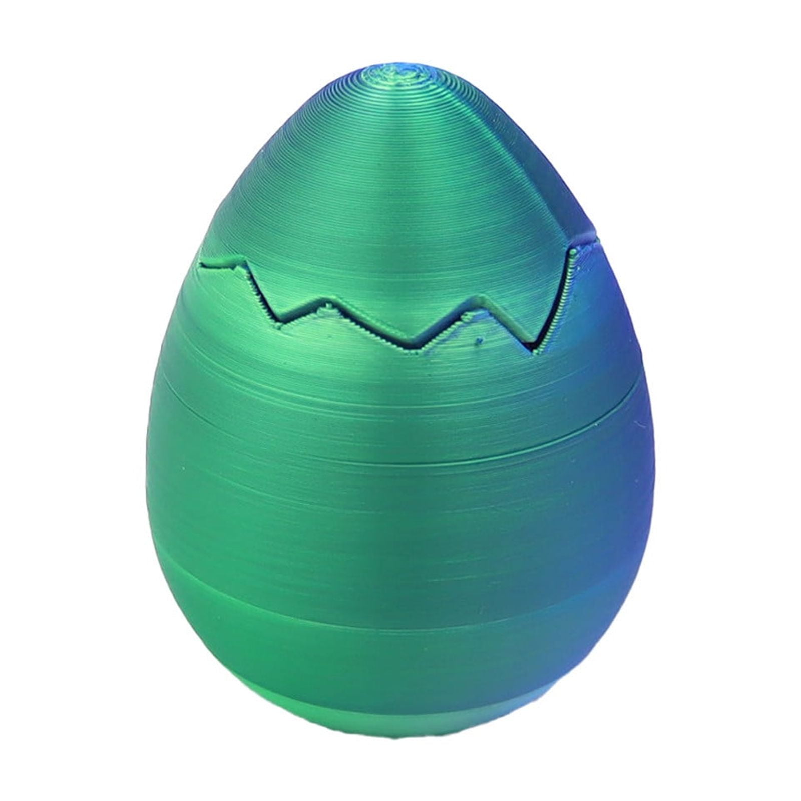 3D Printed Spiral Egg Fidgeting Easter Egg - A Relaxing Anxiety Toy for ...