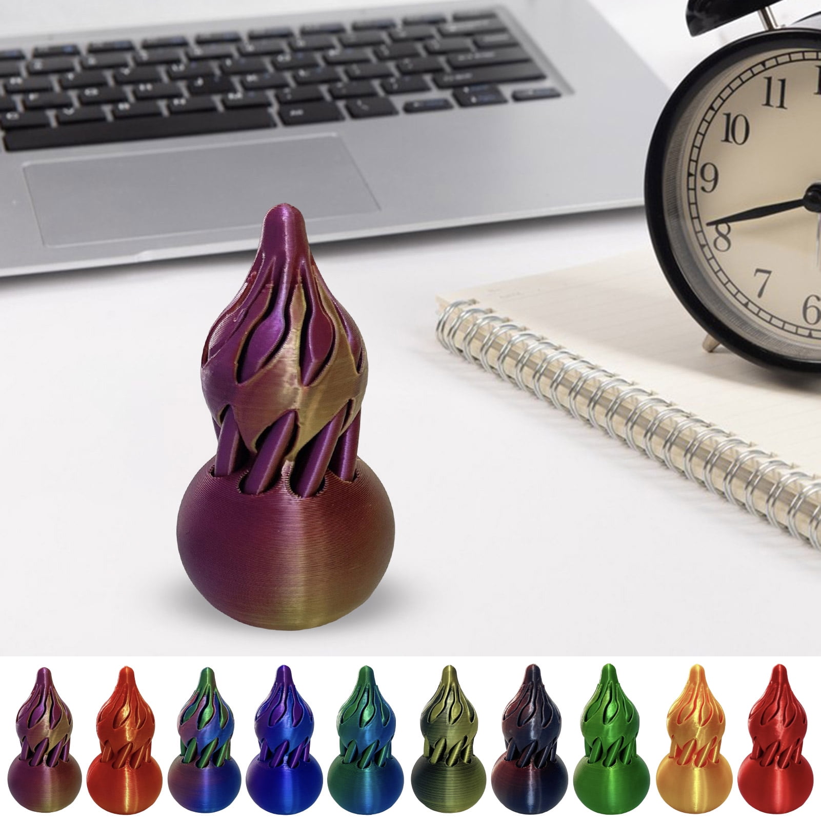 3D Printed Spiral Gourd Toy Impossible Passthrough Spiral Gourd Cone ...