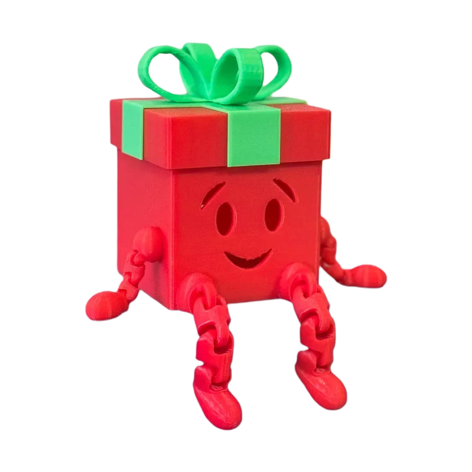 3D Printed Splicing Christmas Decorations, Movable Joints, Designed for ...