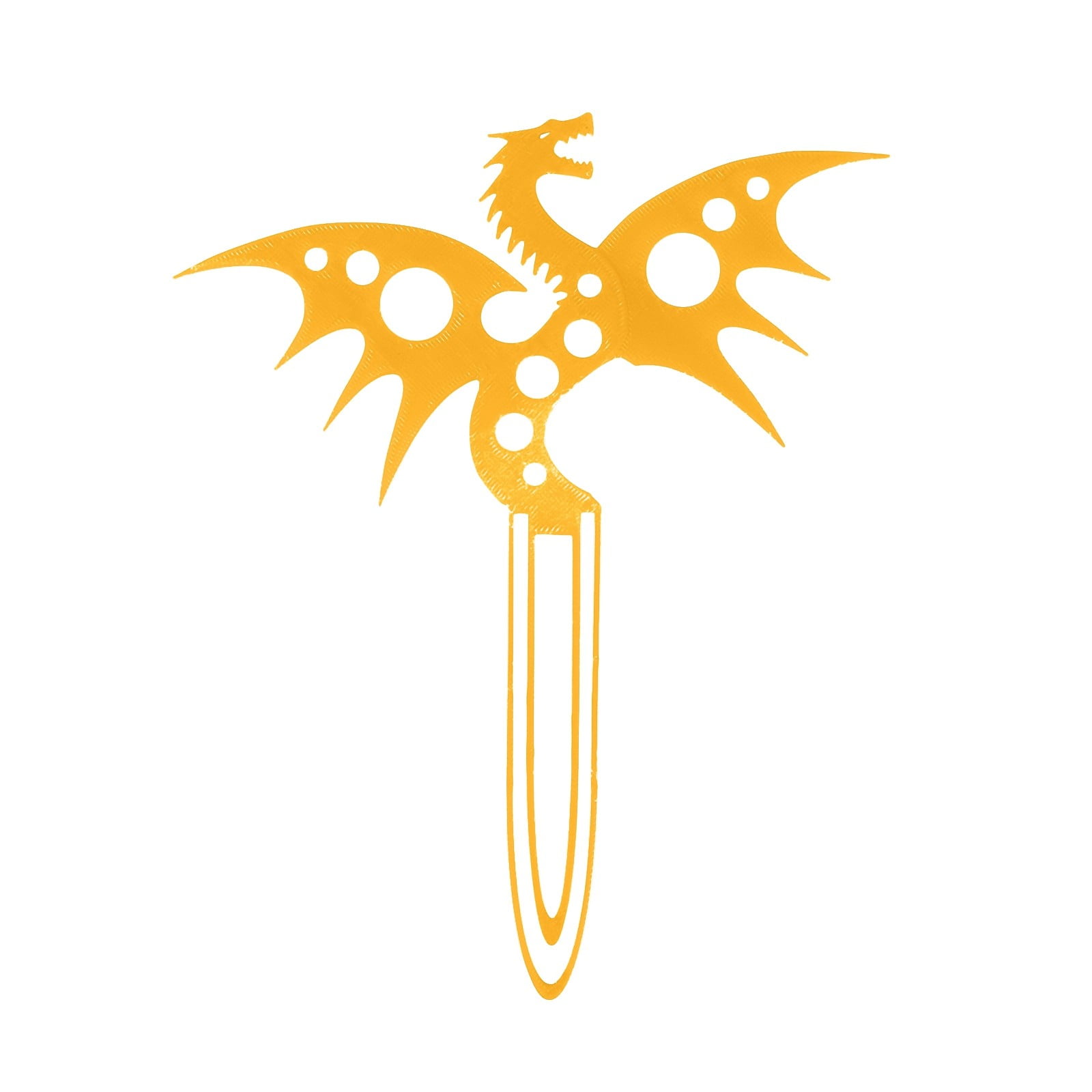 3D Printed Spotted Dragon Bookmark Super Invincible Abstract Creative ...