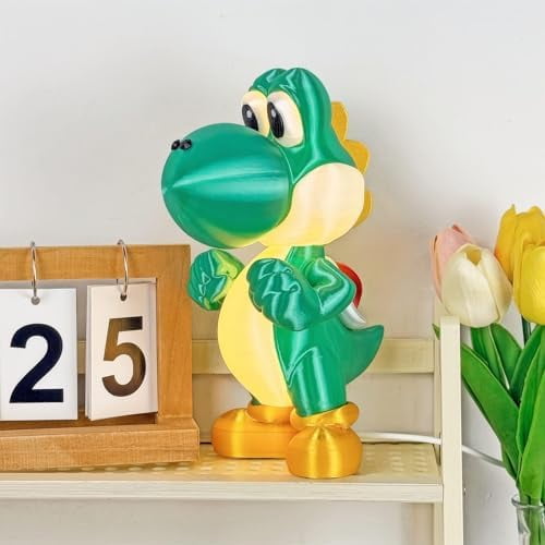 3D Printed Standing Dinosaur Lamp, Unique USB Powered Night Light with ...