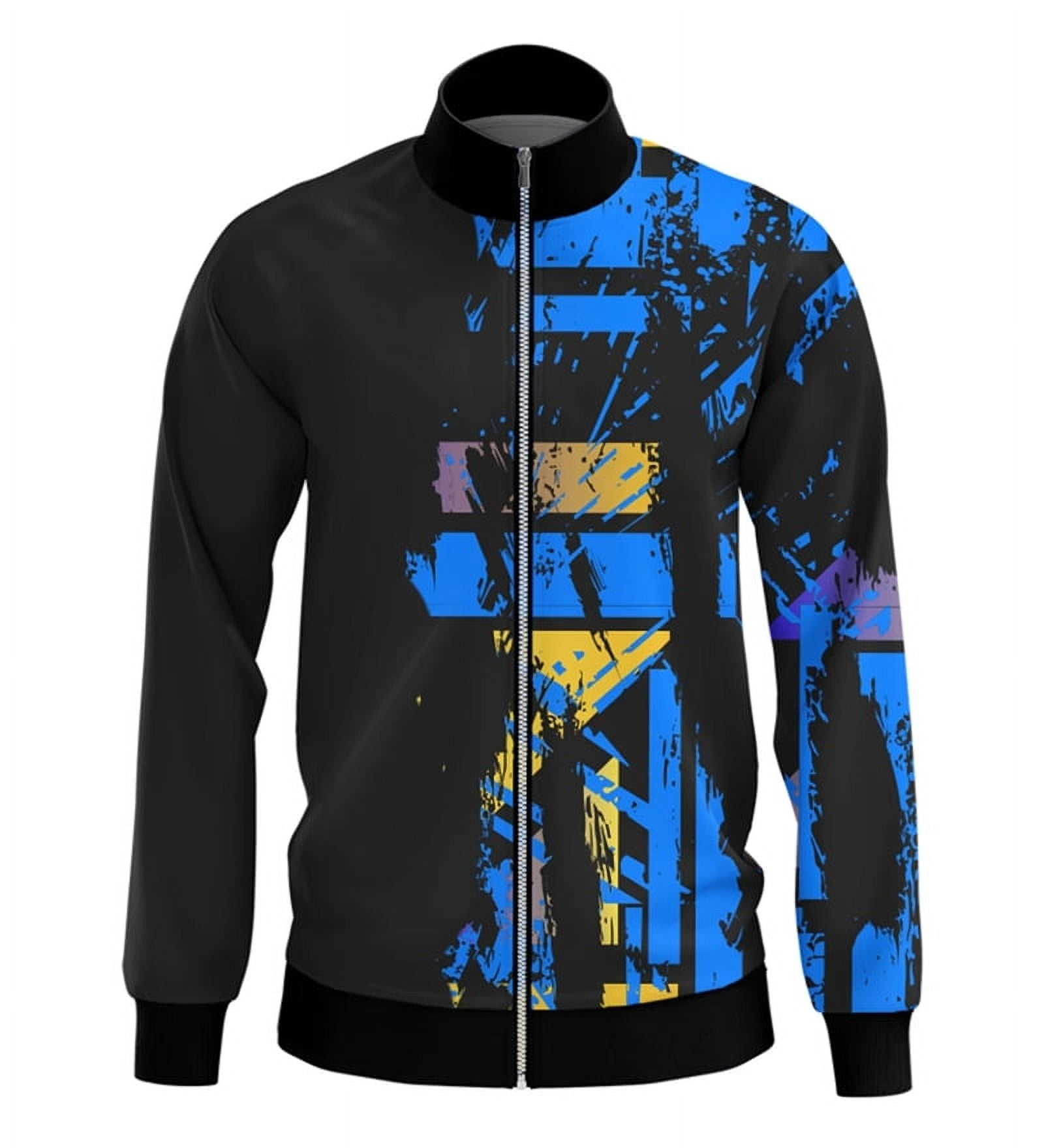 3D Printed Starry Sky Zip Man Jackets Clothing Funny Jackets Man ...