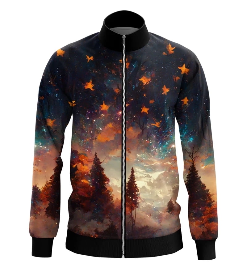 3D Printed Starry Sky Zip Man Jackets Clothing Funny Jackets Man ...