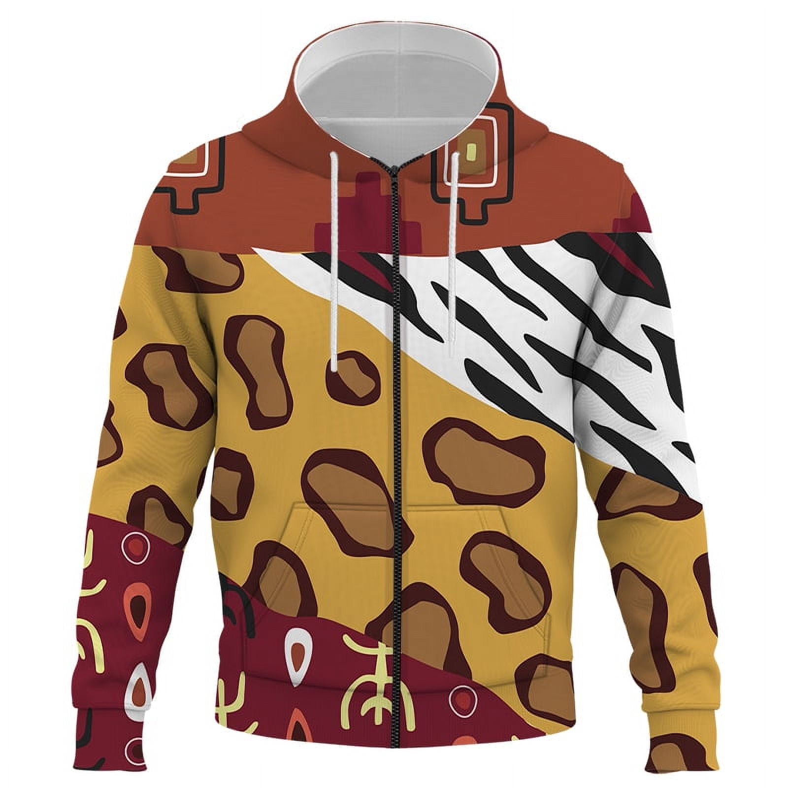 3D Printed Sweatshirts Leopard Print Men Women Children Cool Fashion ...