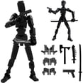 3D Printed T13 Pre-Assembled Figures, Fully Articulated 13-Style ...