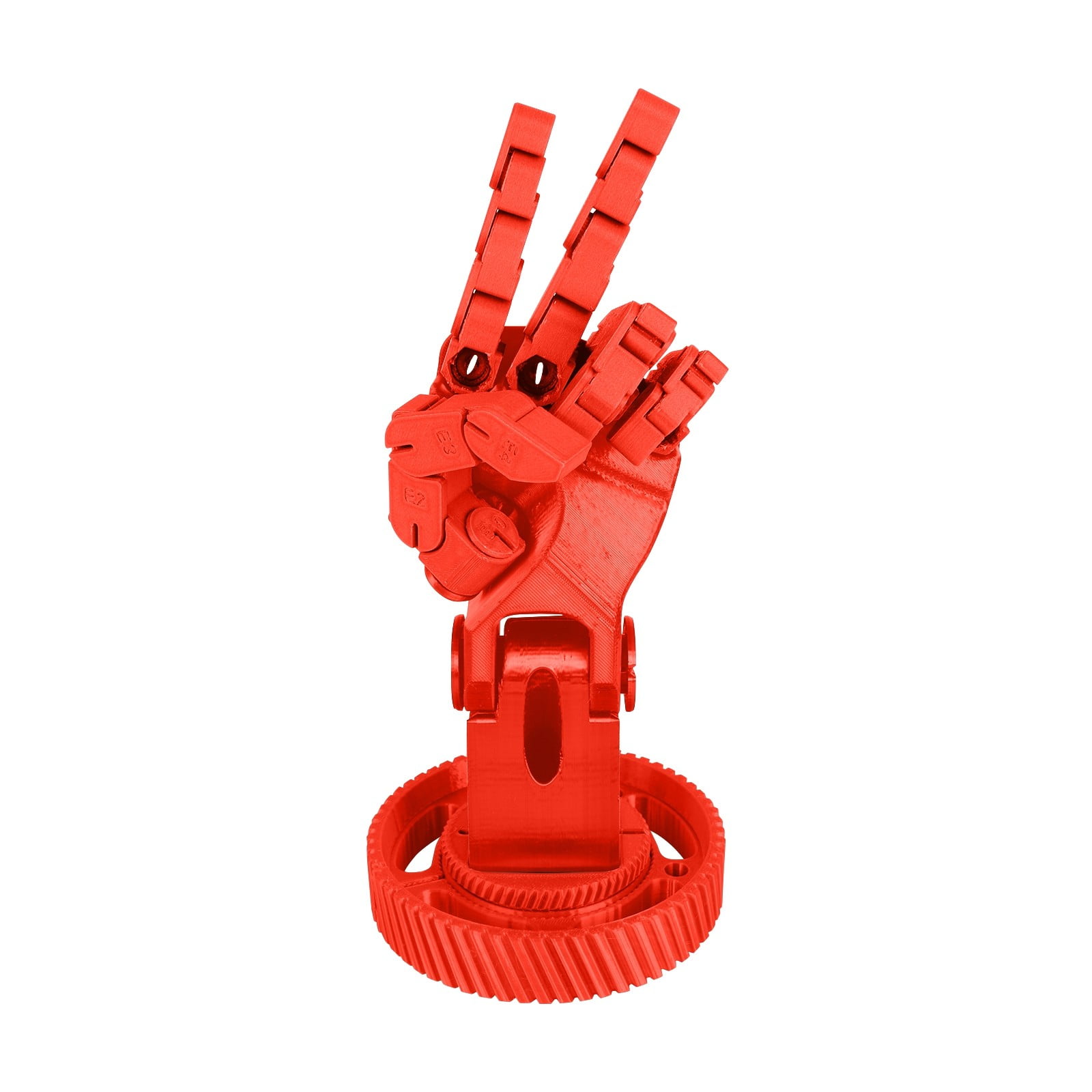 3D Printed Toys, 3D Printed Poseable Articulated Robot Hand (left ...