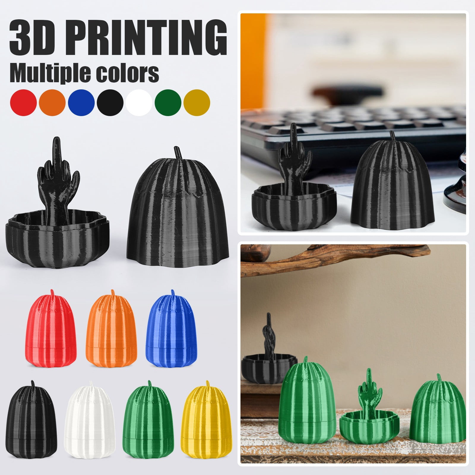 3D Printed Toys, 3D Printing Fun Ornaments To Give To Friends And ...