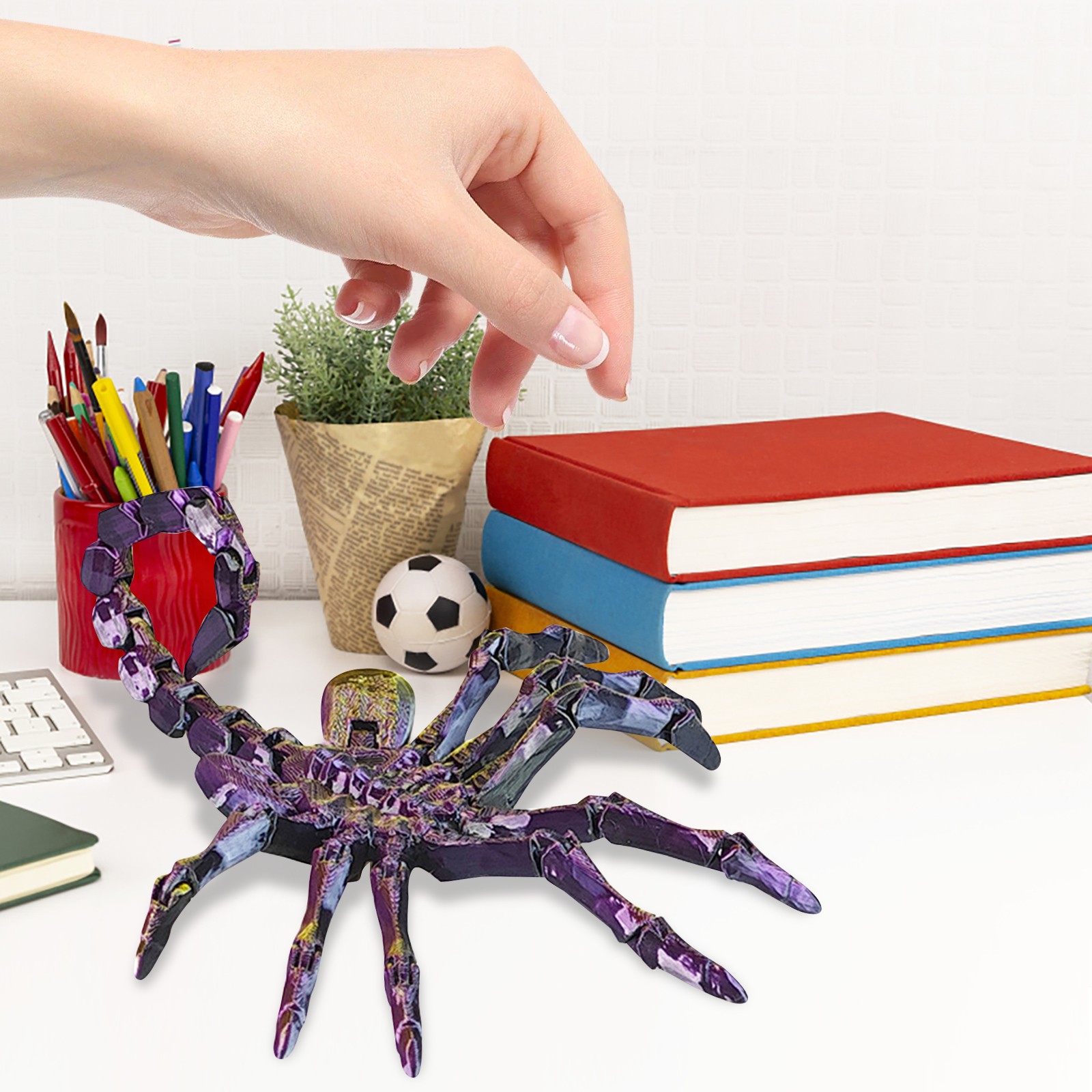 3D Printed Toys Joint Activity Face-Hugging Bugs Alien Bugs Desktop ...