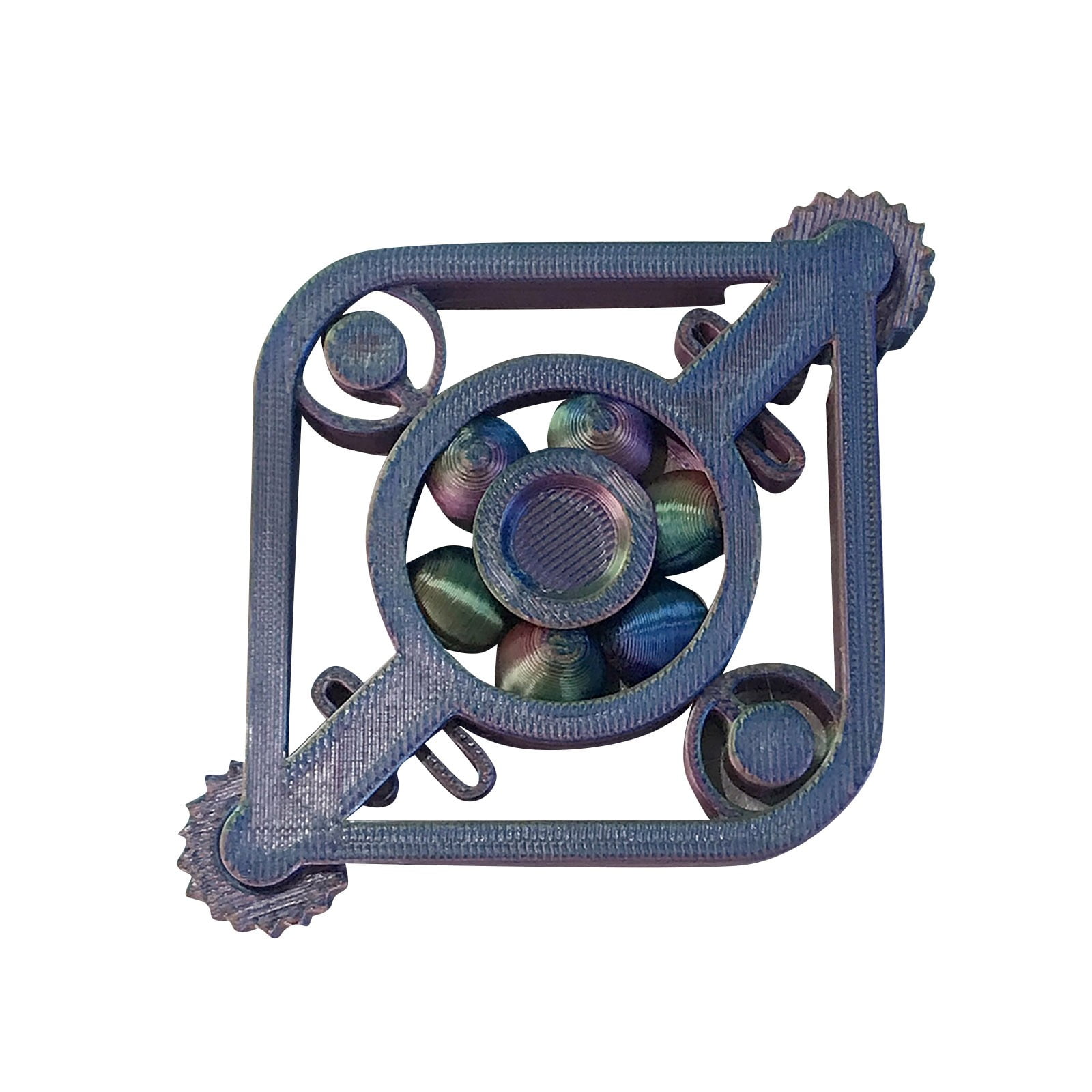3D Printed Toys, 3D Printed Toy, Decompression Rotary Gear, High-speed ...