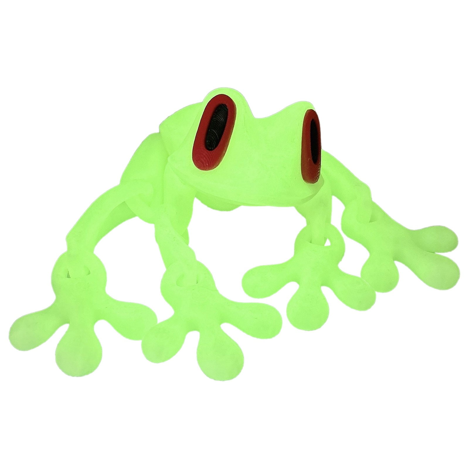 3D Printed Tree Frog Ornament Purple 3D Printed Frog Refrigerator ...