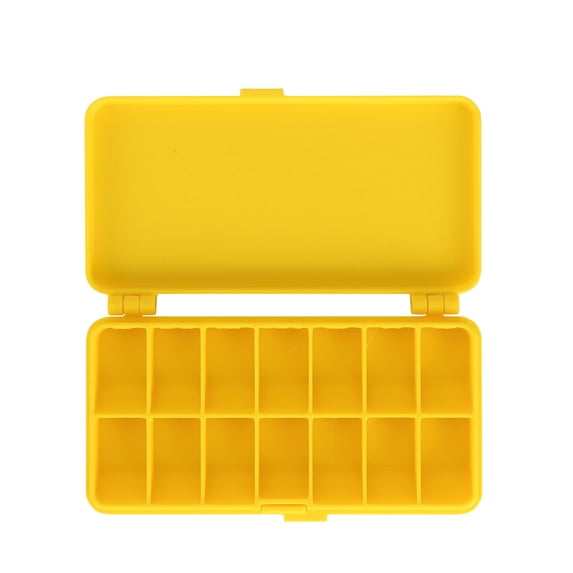 3D Printed Weekly Pill Organizer With 14 Compartments For AM PM ...