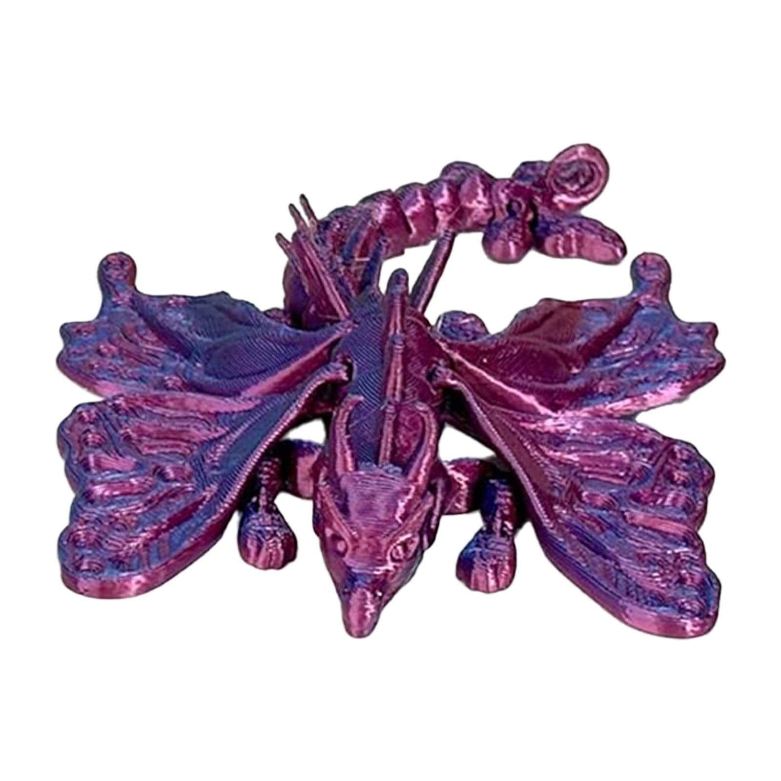 3D Printed With Butterfly Colorfully Articulated 3D Birthday Gift ...