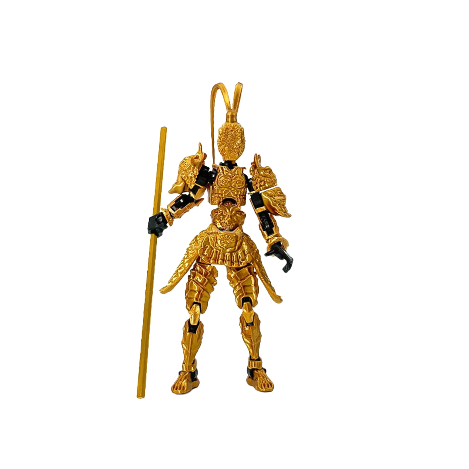 3D Printed Wukong Action Figure Movable Joints Monkey King Model Great ...
