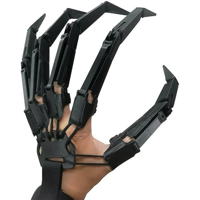 3D Printed for Giant Halloween Articulated Fingers Extensions Halloween ...