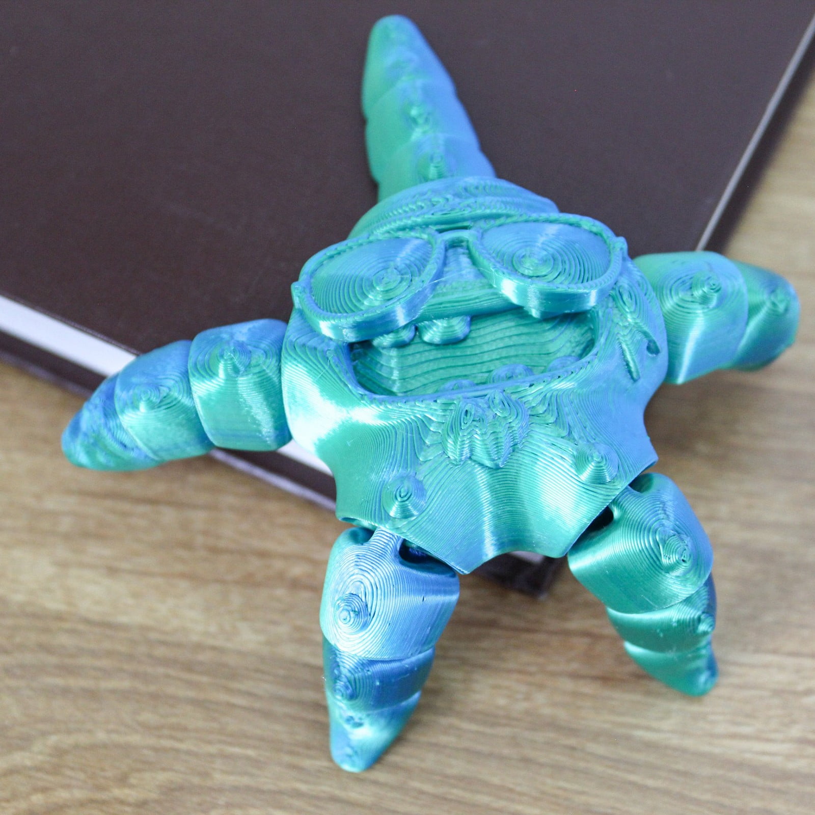 3D Printede Articulated Star Toy Decorative Articulated Model For Adult ...