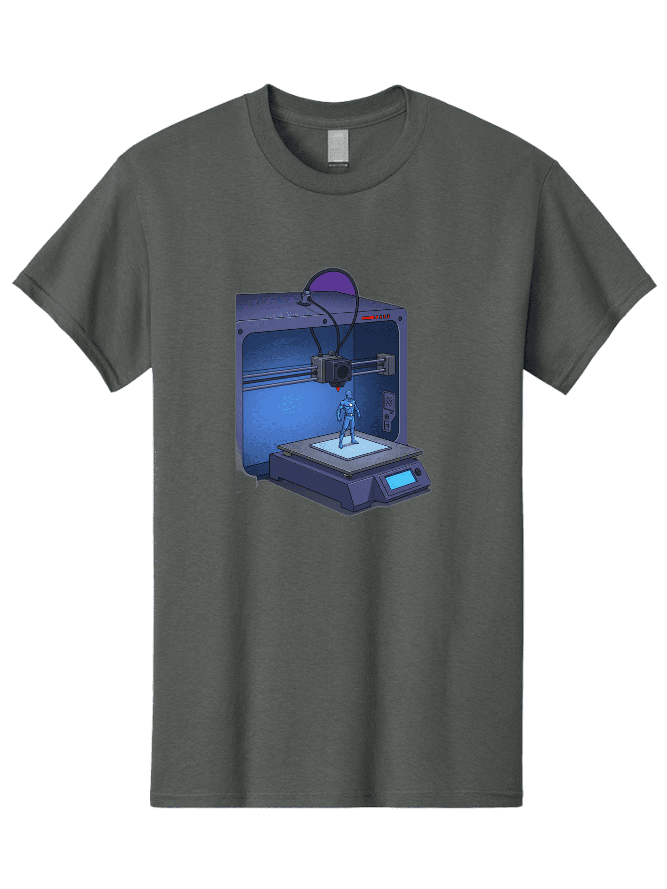 3D-Printer-10 Mens Graphic Tee, 100% Cotton, Casual Summer Wear BAA003 ...