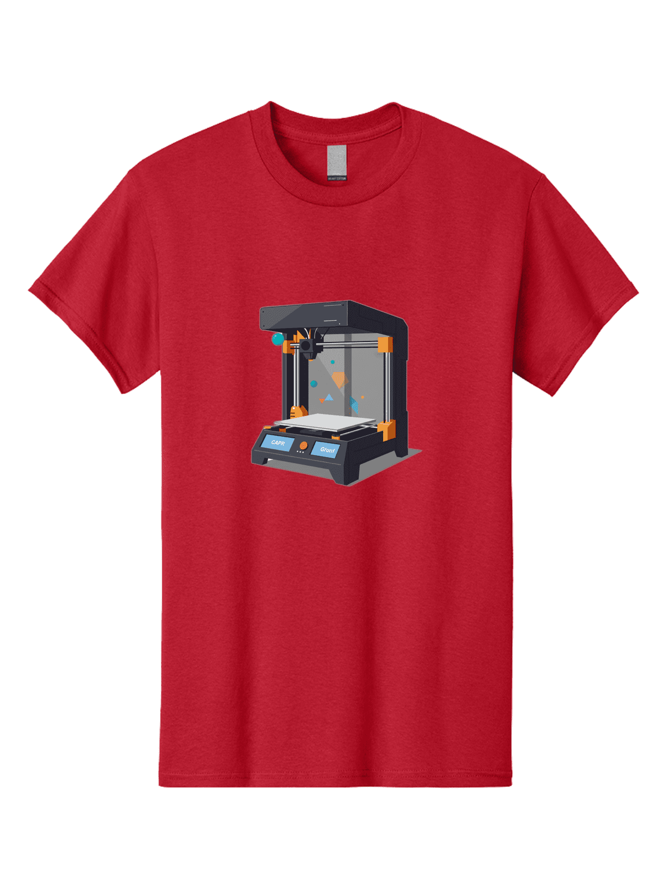 3D-Printer-14 Mens Graphic Tee, 100% Cotton, Casual Summer Wear BAA007 ...