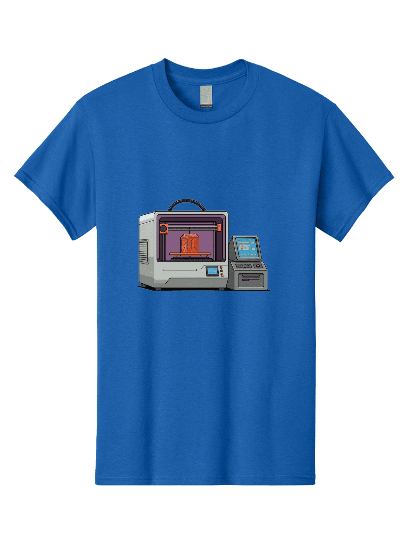 3D-Printer-4 Mens Graphic Tee, 100% Cotton, Casual Summer Wear BAA035 ...