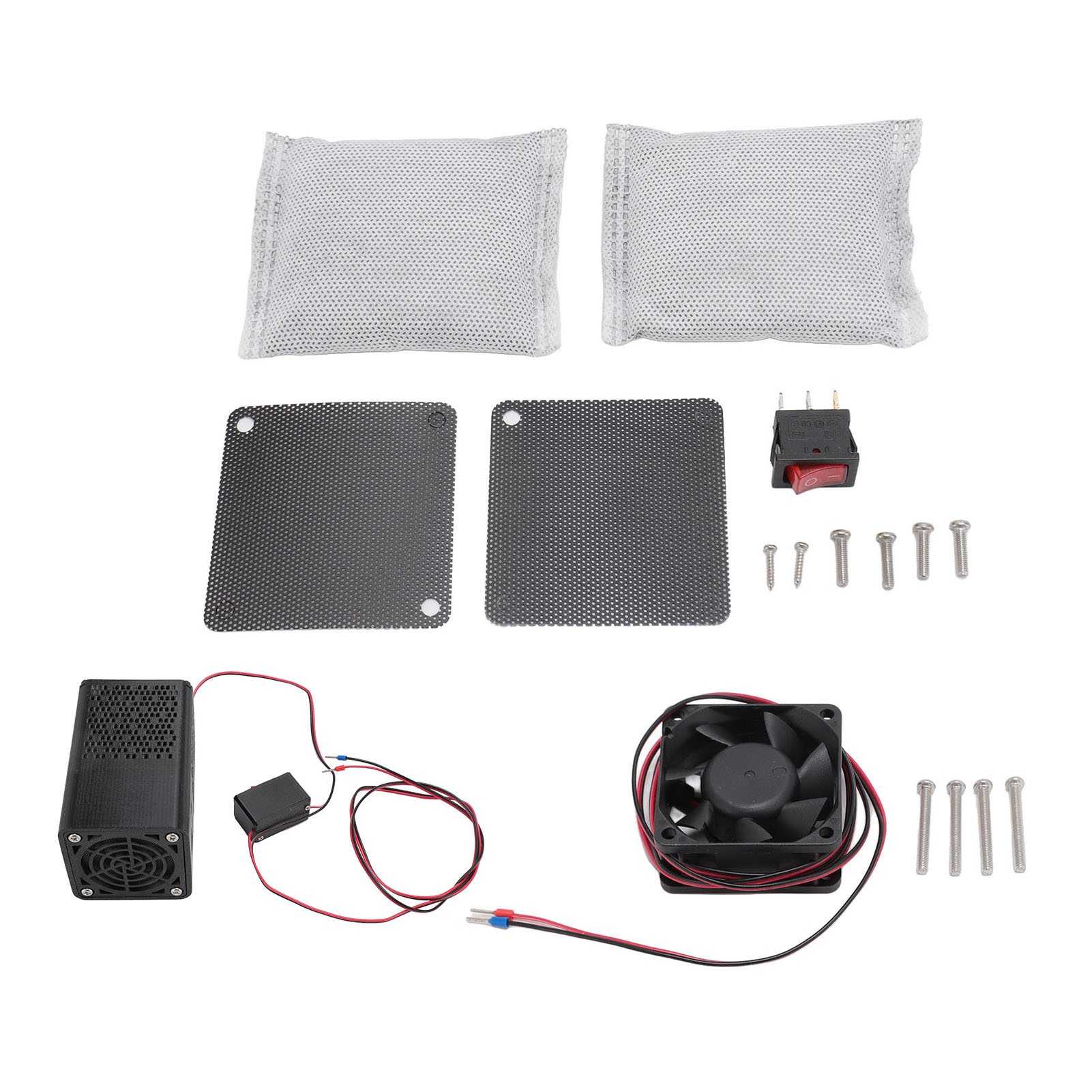 3D Printer Air Purifier Low Noise Activated Carbon Air Cleaner 5000 RPM ...