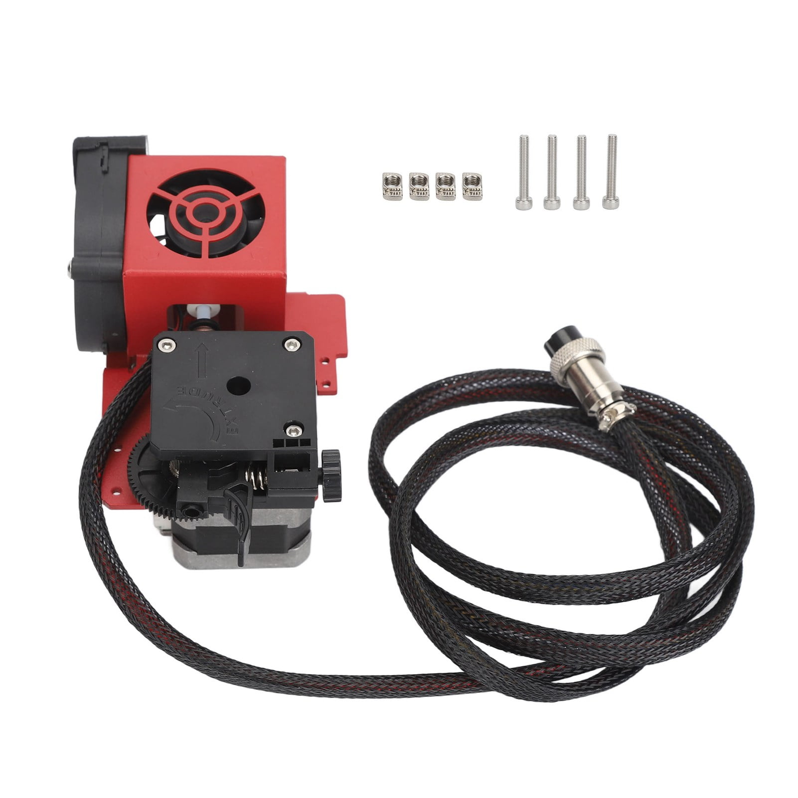 3D Printer Direct Drive Extruder Kit Aluminum Brass Fast Heat ...