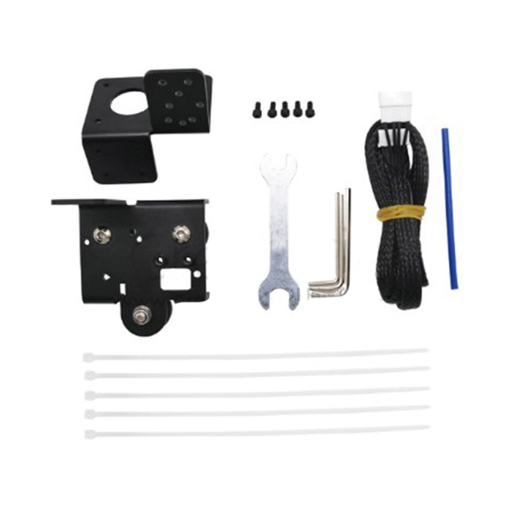 3D Printer Extruder Back Support Plate with Pulley for Ender 3 Metal ...