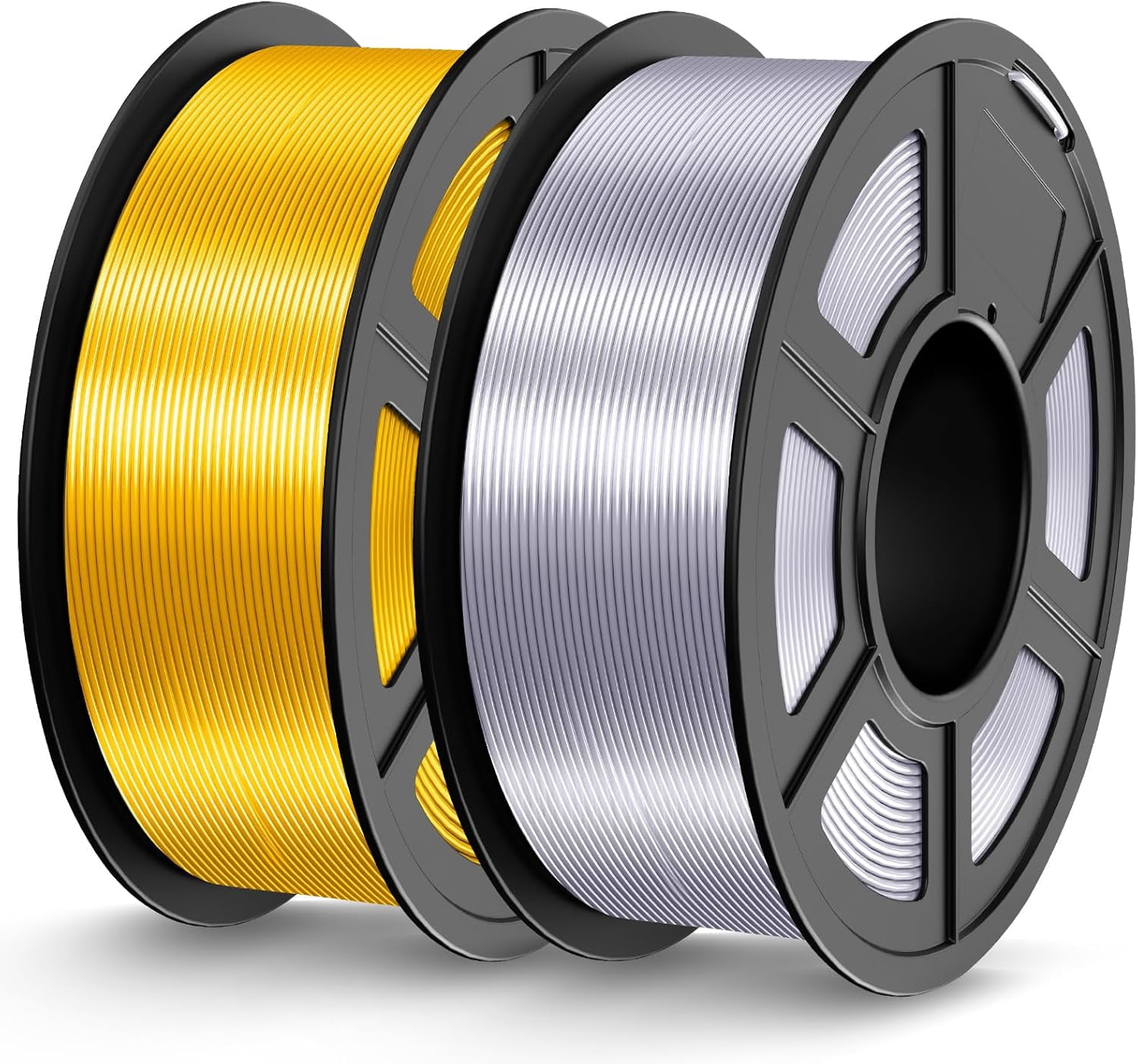3D Printer Filament Bundle, Dual Color Silk Filament Bundle Multicolor ...
