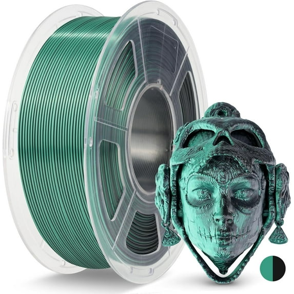 3D Printer Filament Bundle, Dual Color Silk Filament Bundle Multicolor ...