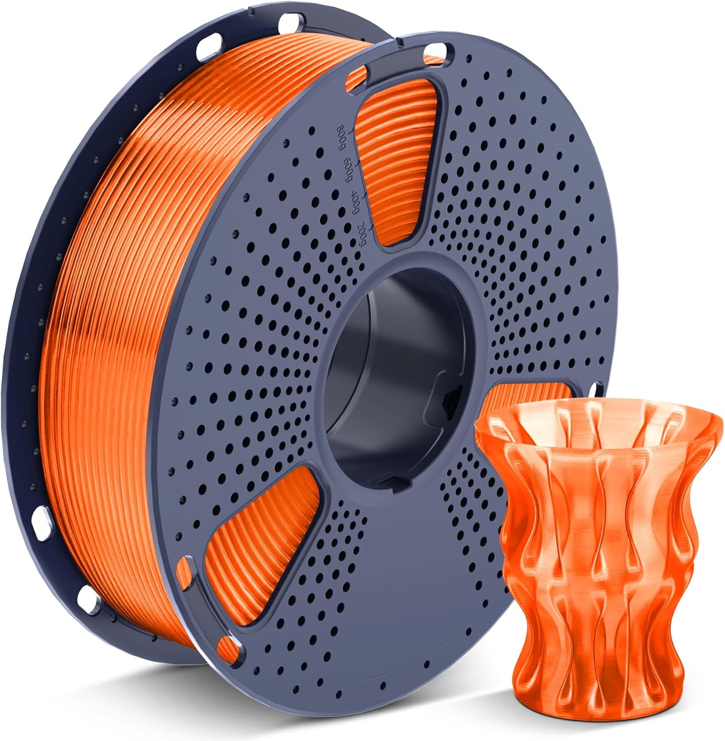 3D Printer Filament, Neatly Wound PLA Filament 1.75 mm, Dimensional ...