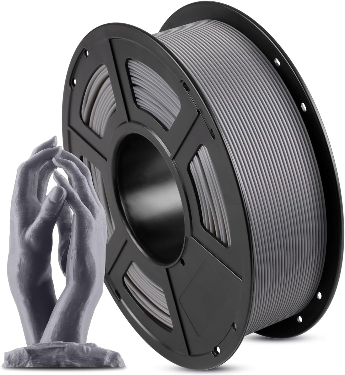 3D Printer Filament PLA 1.75mm, FDM Printer Filament 1kg Spool (2.2 lbs ...