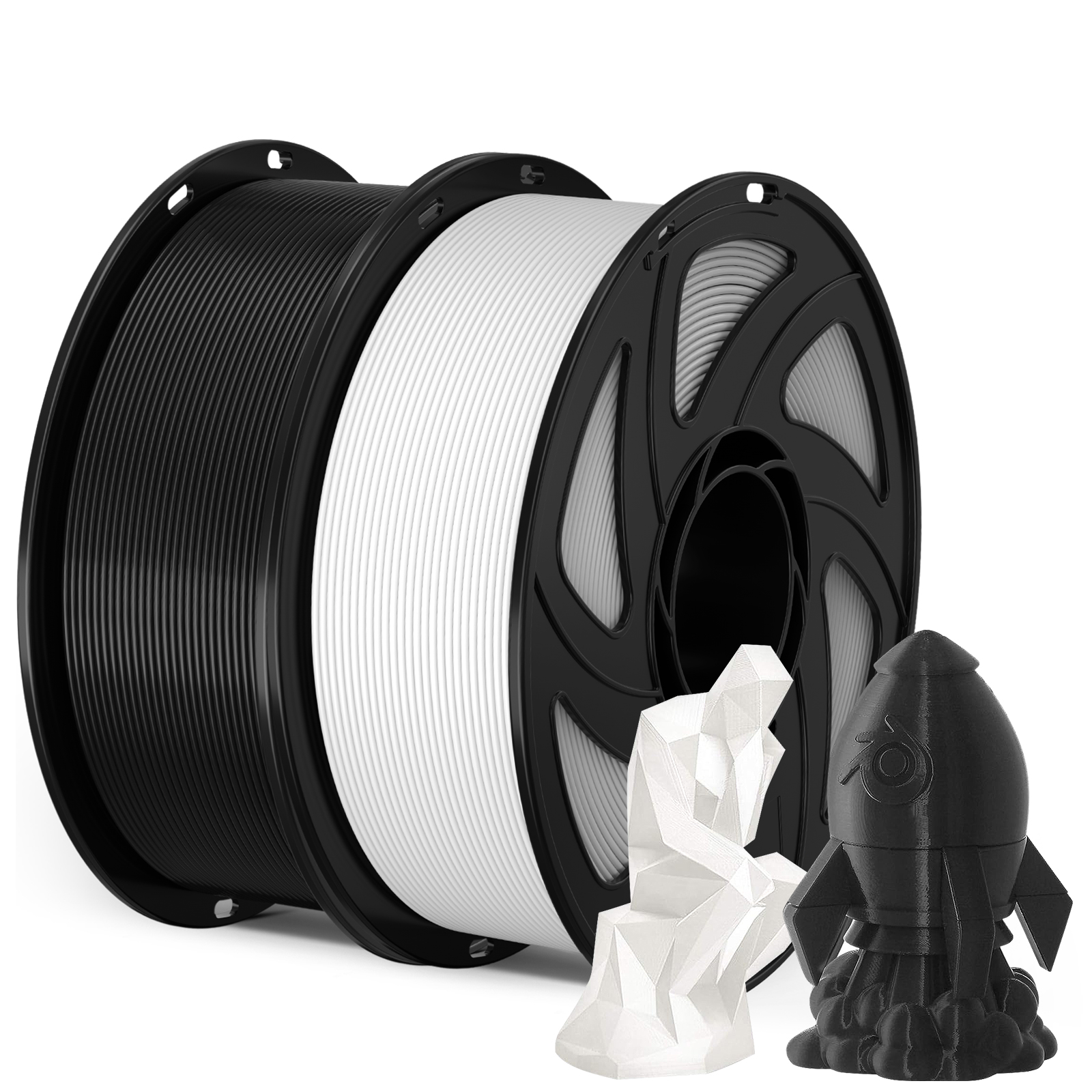3D Printer Filament PLA 1.75mm 3D Printing Material Dual Color Bundle ...