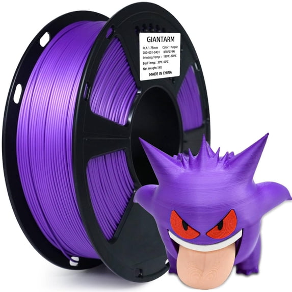 3D Printer Filament, Purple Pla Filament, 1Kg(2.2lbs) Spool, 1.75mm ...
