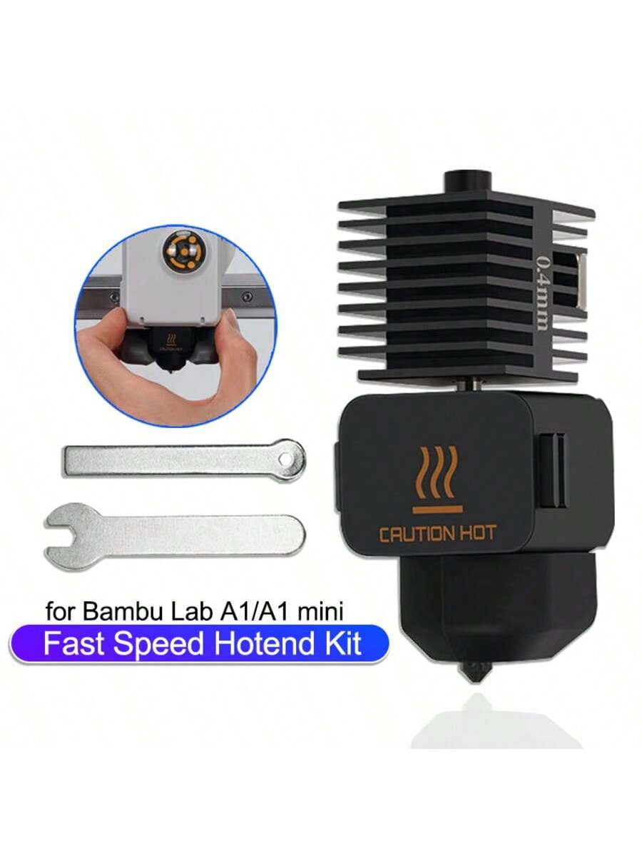 3D Printer Hotend Kit for Bambu Lab A1 & A1 Mini, Hot End Assembly with ...