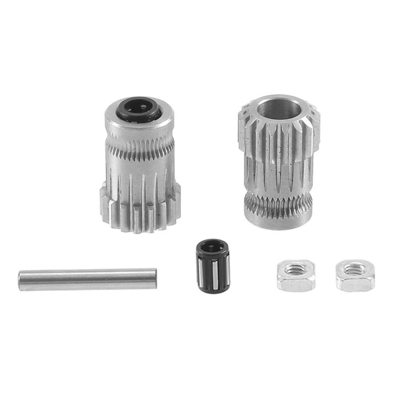 3D Printer MK3 Drive Gear Extruder Dual Gears Kit Extrusion Wheel for ...