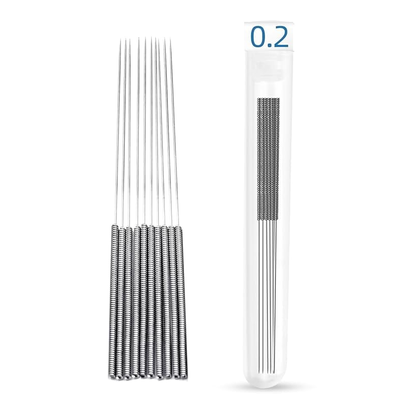3D Printer Nozzle Cleaning Kit: 20-Pack 0.4mm Stainless Steel Nozzle ...