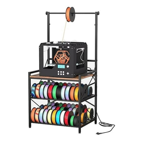 3D Printer Rack Filaments Storage, Spools Holder Racks with Sturdy ...