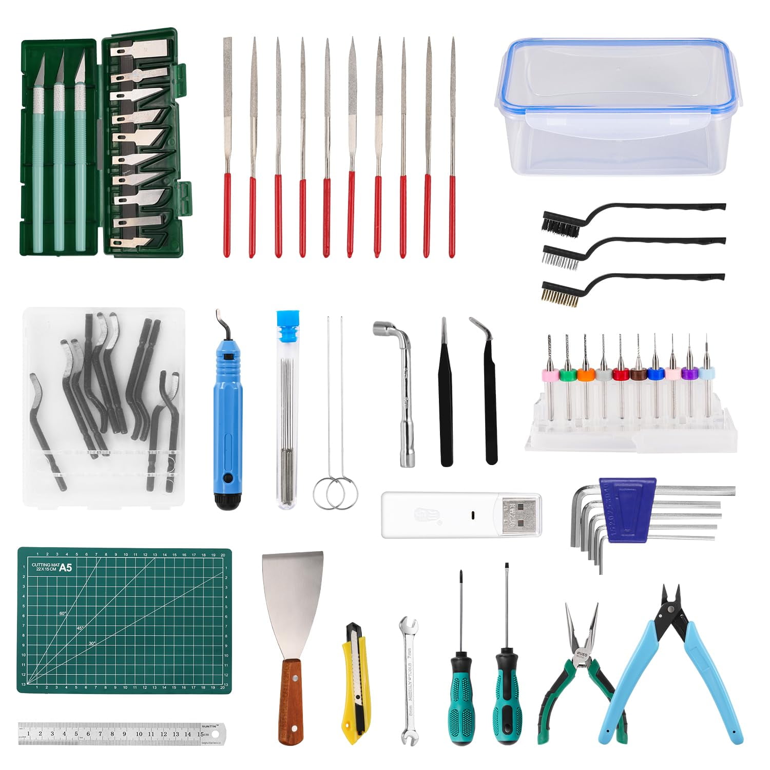 3D Printer Tools Kit, 78 PCS 3D Printer Accessories with Nozzle ...