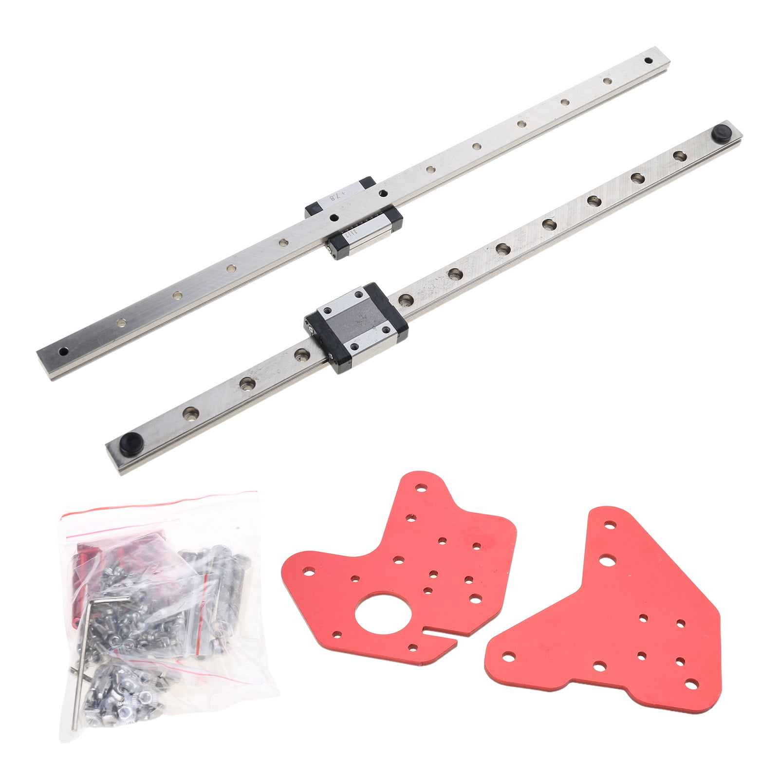 3D Printer Z-axis MGN12C Linear Guide Kit with Fix Plate Mount Bracket ...