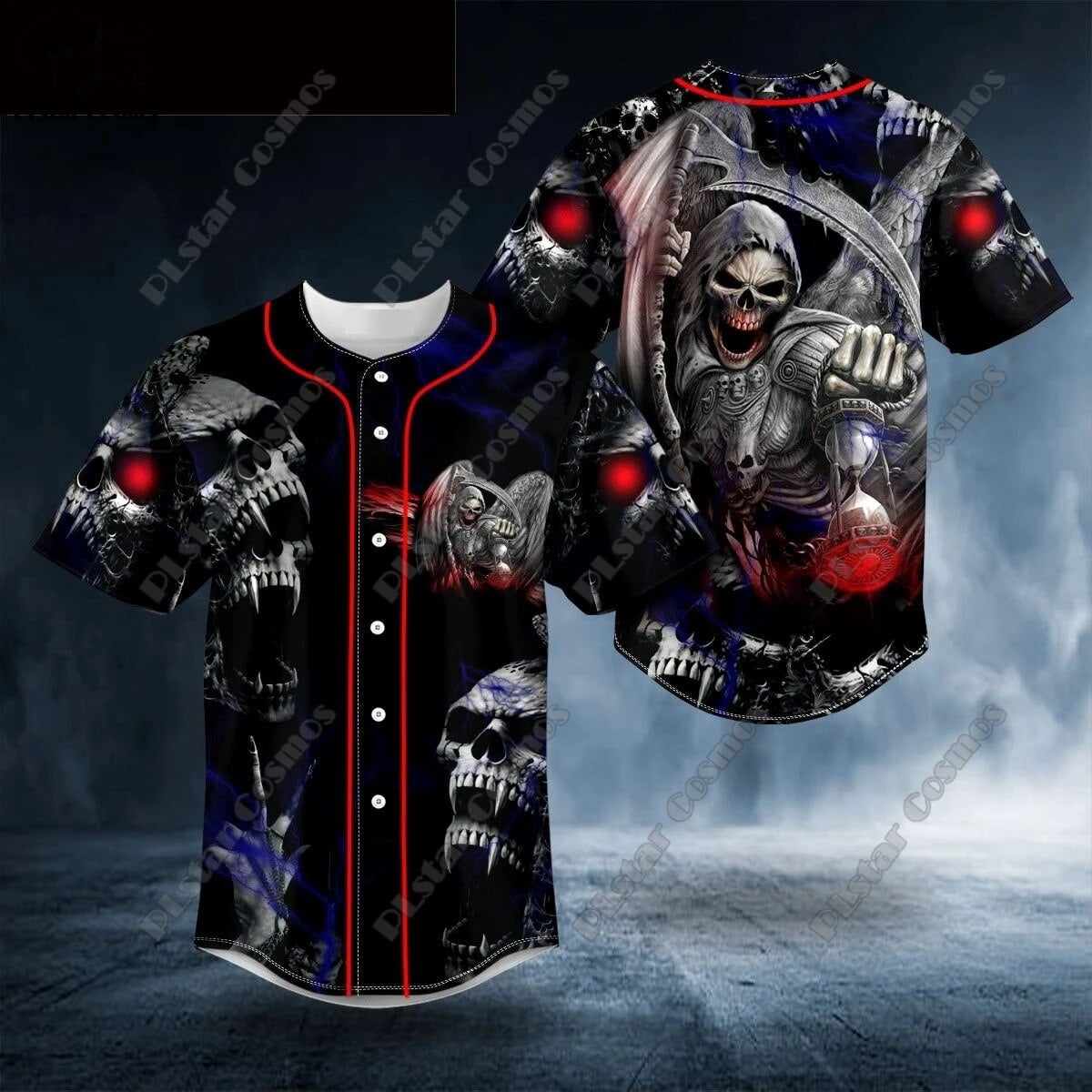 3D Printing Aboriginal Skull Graphic Design Genuine Men's Women's ...