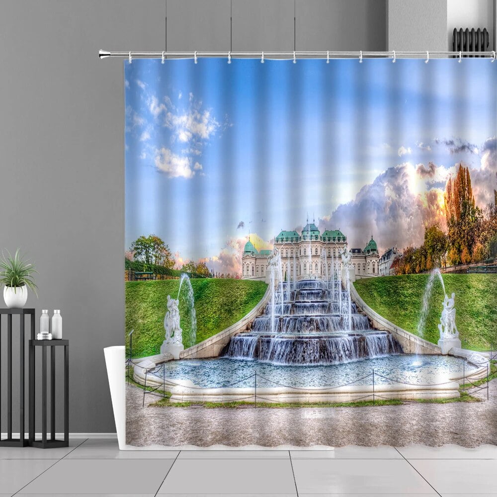 3D Printing Castle Logo Building Garden Fountain Lighthouse Shower ...