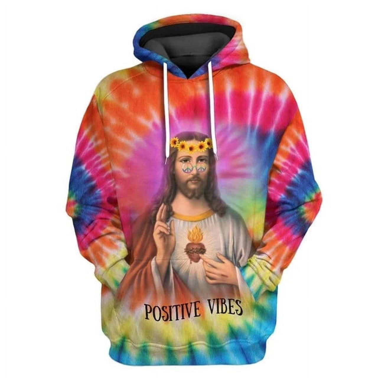 3D Printing Christian Jesus Hoodies For Men Children Fashion Streetwear ...