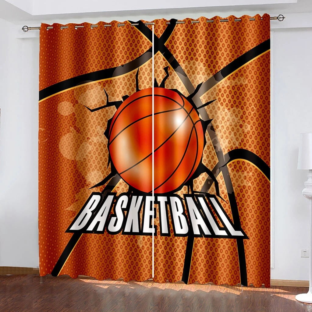 3D Printing Classic Basketball Black and White Color Sport Boy Shading ...