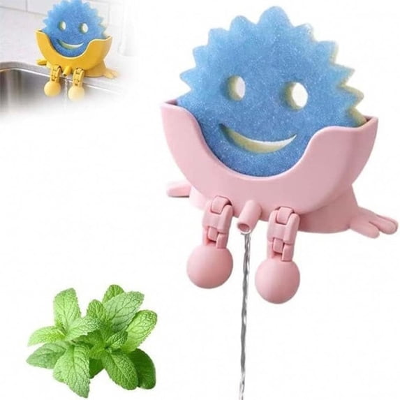 3D Printing Cute Hanging Sponge Holder with Drainage – Keeps Your ...